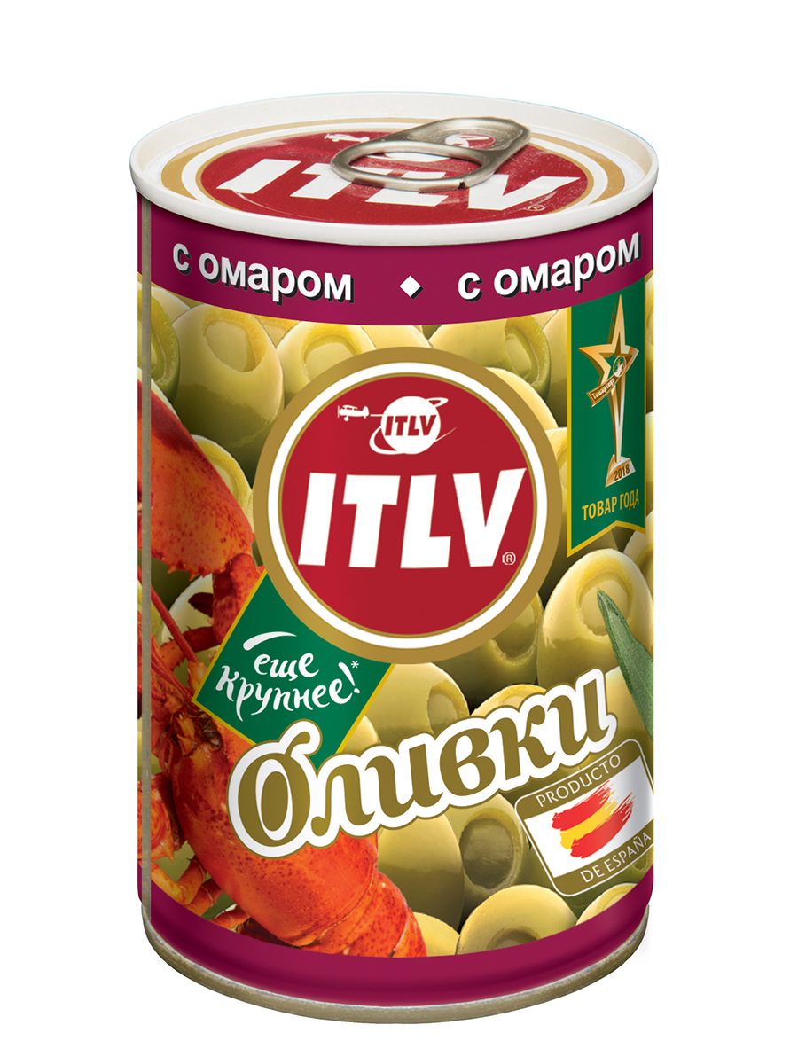Оливки зеленые с омаром ITLV, 314мл купить с доставкой на дом, цены в ...