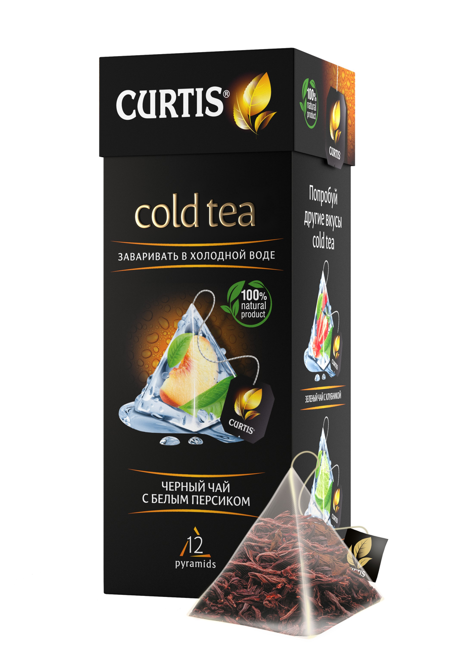 Чай черный холодный CURTIS персик, 12x20г купить с доставкой на дом ...