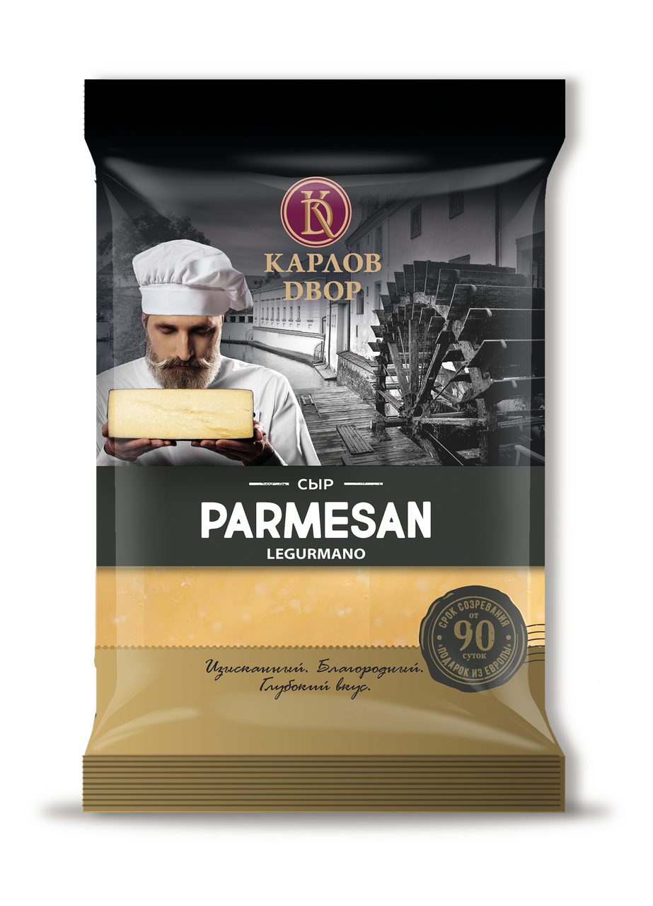 Сыр твердый КАРЛОВ ДВОР Parmesan Legurmano 45%, 200 г купить с ...