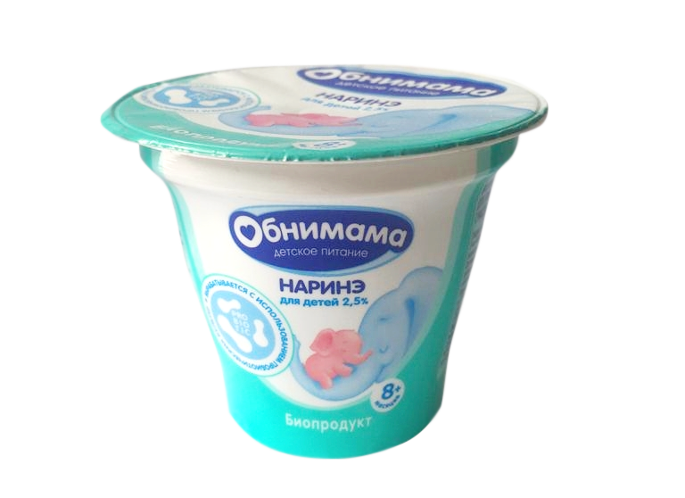 Биопродукт кисломолочный Наринэ Обнимама 2,5%, 90г купить с доставкой ...
