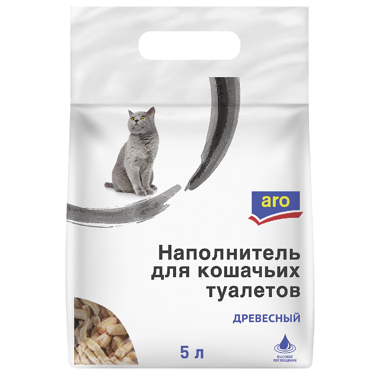 aro Наполнитель древесный, 5л купить с доставкой на дом, цены в ...