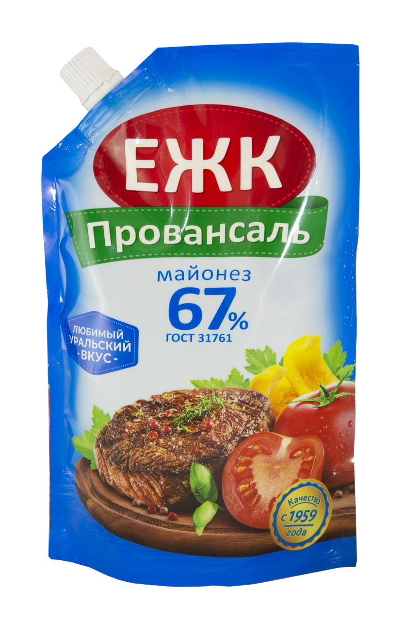 Майонез ЕЖК Провансаль 67%, 400мл купить с доставкой на дом, цены в ...
